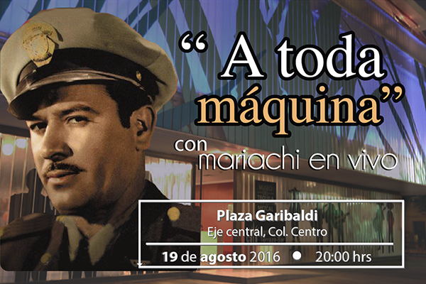 Ve la peli 'A toda máquina' con mariachi en Garibaldi - Máspormás