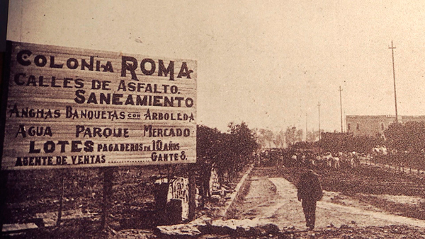 Historia de la colonia Roma en la Ciudad de México
